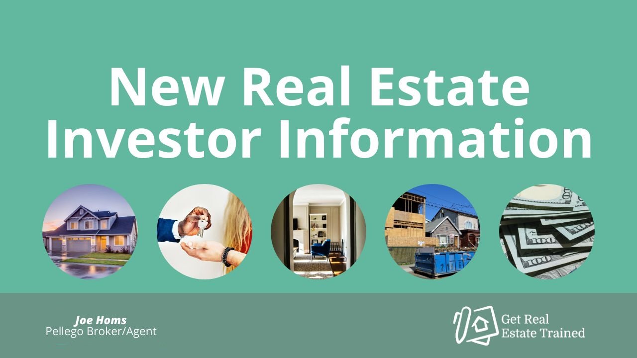New RE Investor Information - Get Real Estate Trained